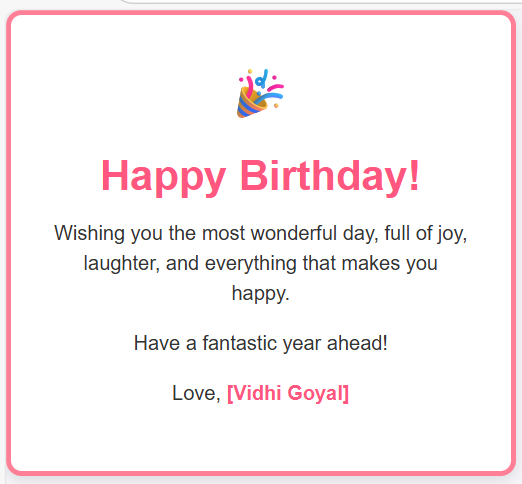 Vidhi Goyal - Portfolio